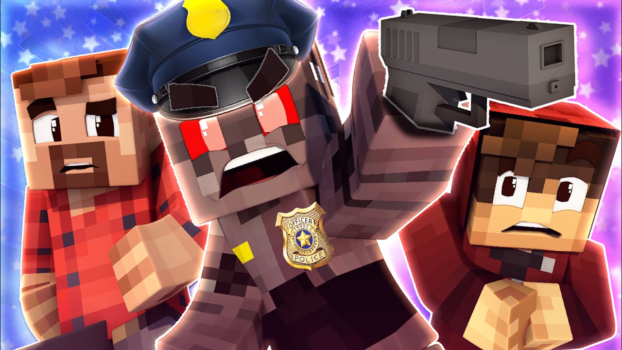 Minecraft Cops And Robbers: Ugly Warden! (Funny Moments) - YouTube
