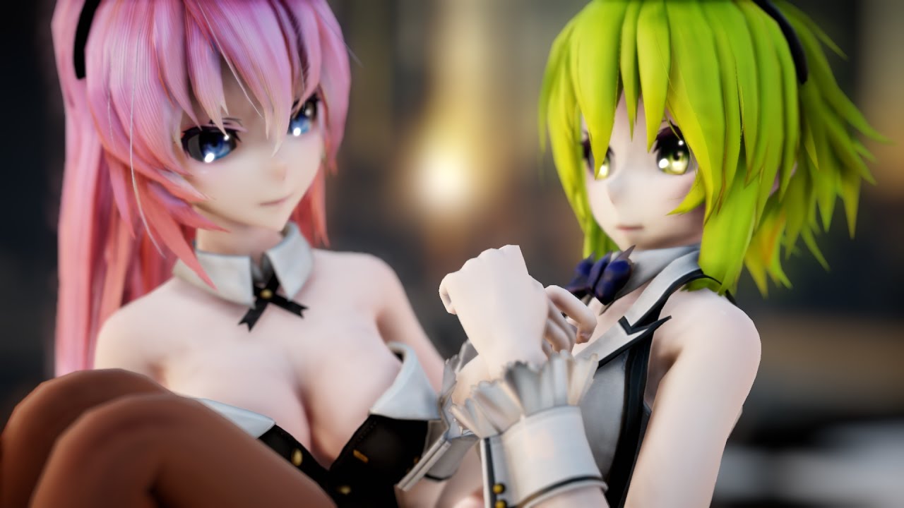 4000 Sub Special【MMD】Mad Lovers 【Bunny Luka and GUMI】 - YouTube