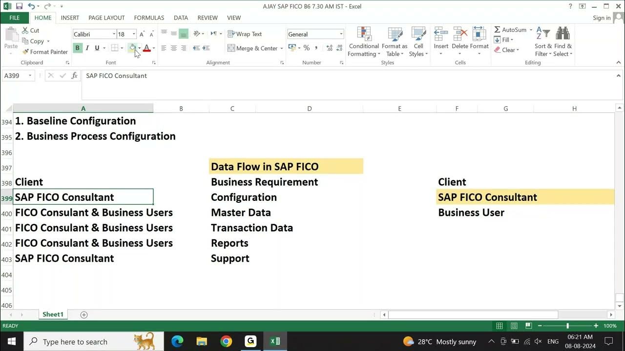 BATCH 06: SAP S/4 HANA FICO: Regular Session 02 - YouTube