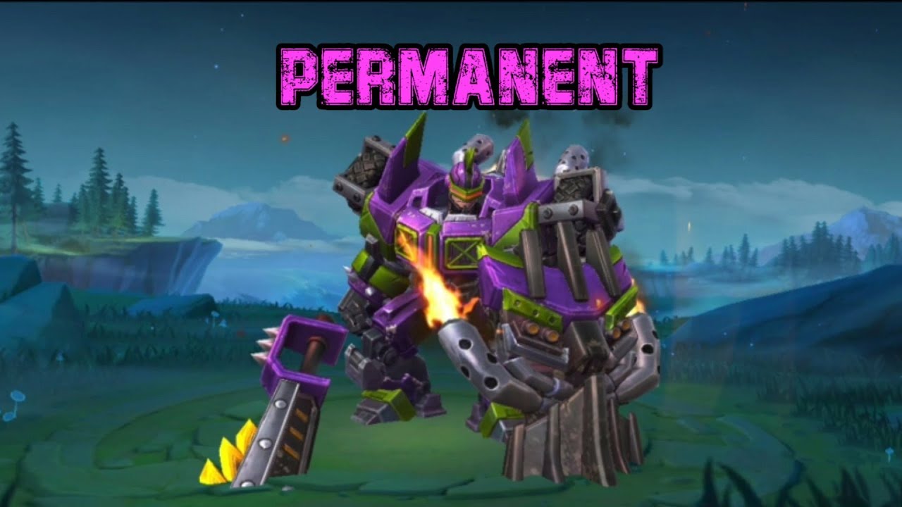 Skin Permanent Hero Johnson Death Ride || MOBILE LEGENDS - YouTube