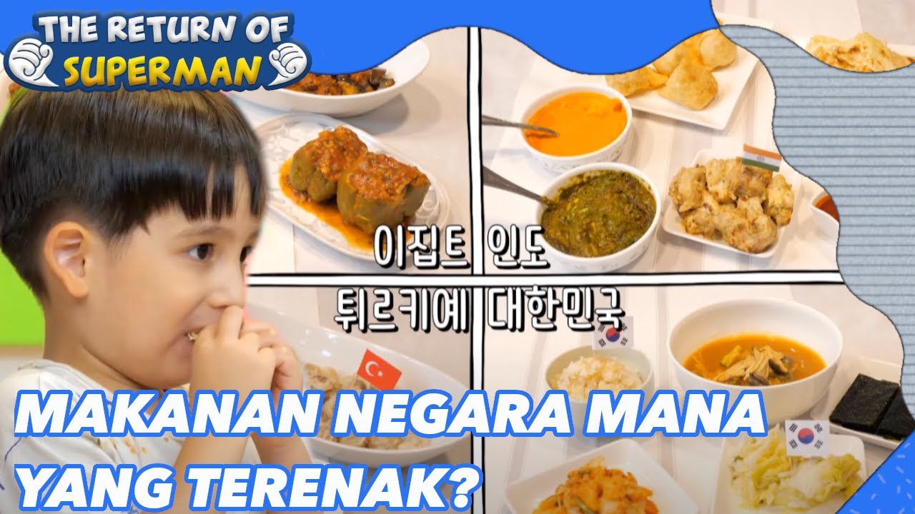 Makanan Negara Mana yang Terenak? |The Return of Superman|SUB INDO/ENG ...