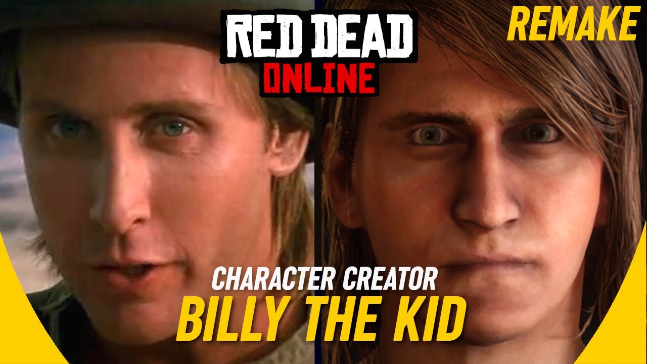 BILLY THE KID: Character Creator (Young Guns Week) Emilio Estevez RDR2 ...