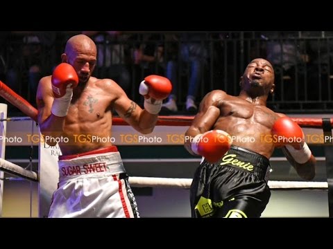 BRADLEY PRYCE UPSET WINS OVER JUSTIN MENZIE / TRAINER & PRYCE'S FATHER ...