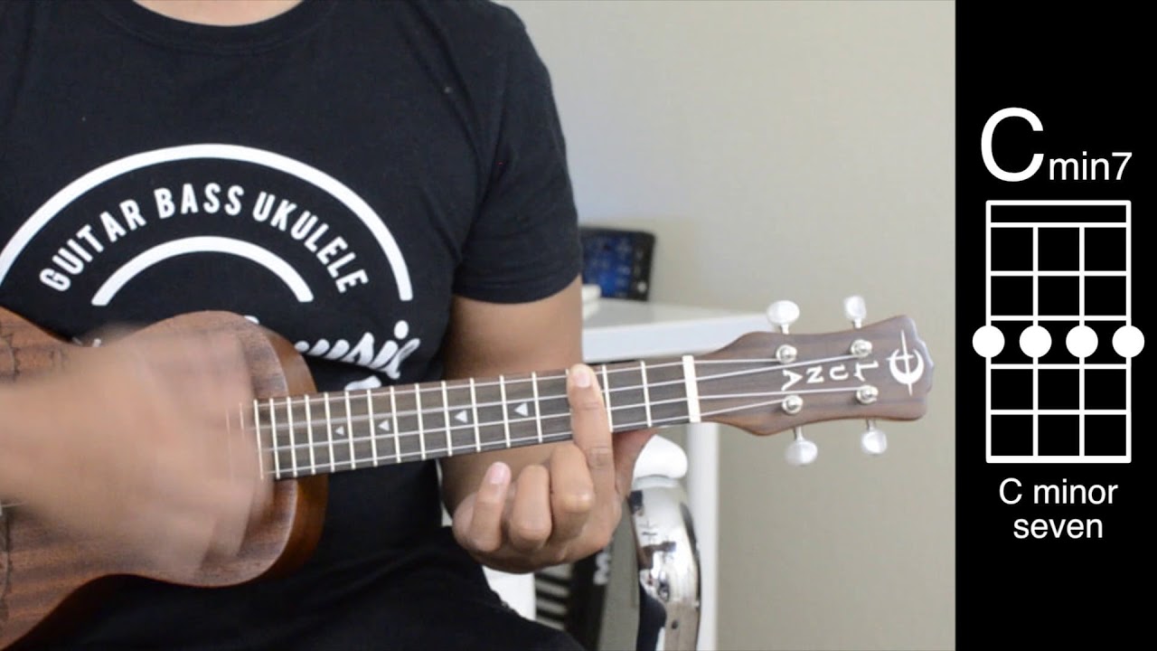 How to play Cmin7 on the Ukulele - YouTube