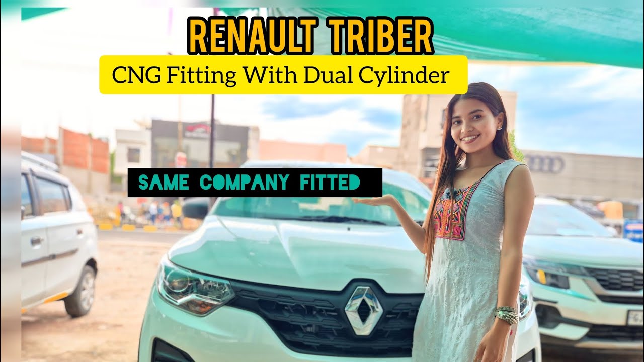 Renault Triber CNG Installation complete with Dual Cylinder ️🔥#cngkit # ...