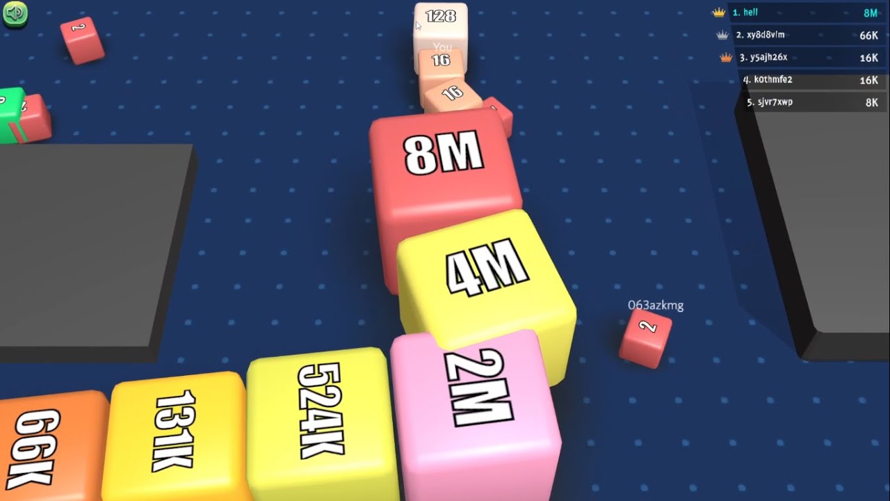 Reached 08 Million - Cubes 2048.io - YouTube
