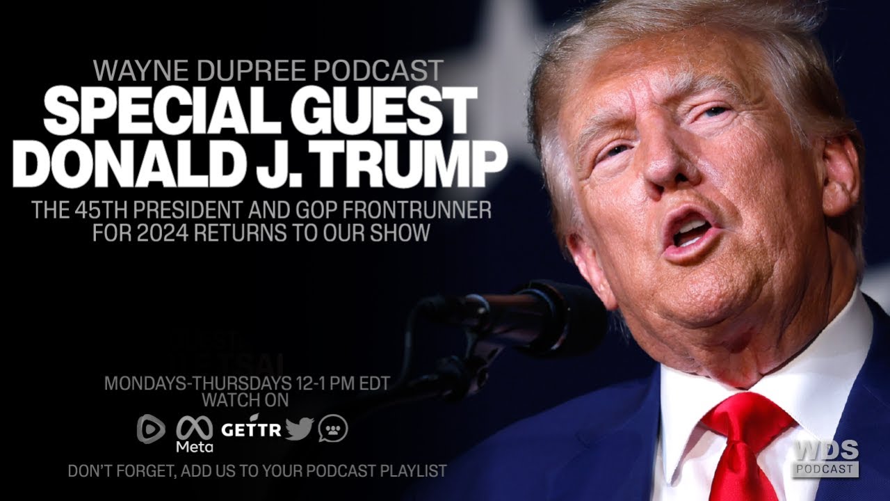 President Donald J. Trump Returns To The Wayne Dupree Show - YouTube