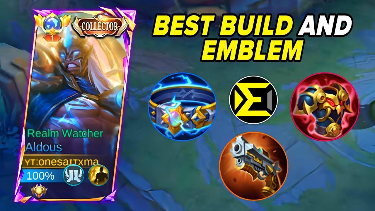 HOW TO DESTROY EVERYONE IN EXP LANE USING THIS BEST BUILD AND EMBLEM🔥 ...