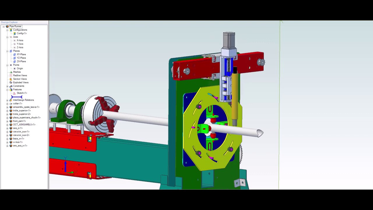 Pipe Runner CNC - YouTube