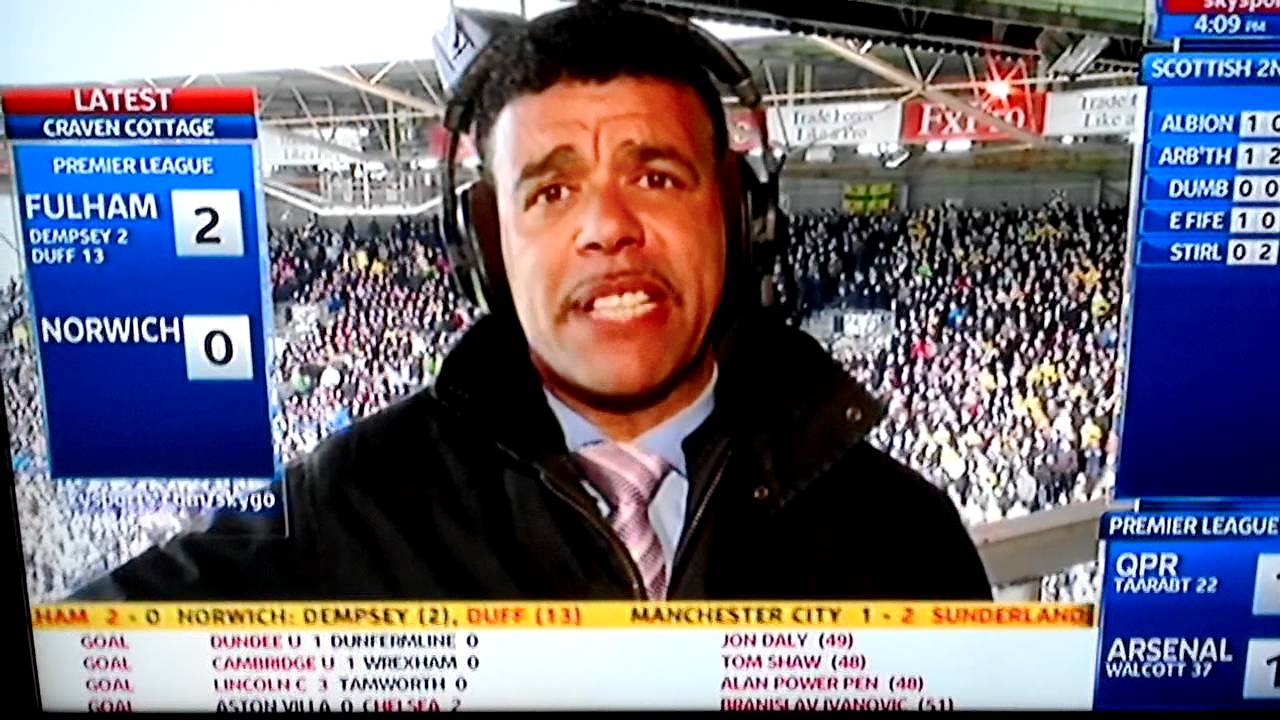 chris kamara funny moment - YouTube