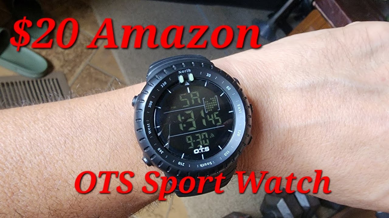 OTS Sports Watch ⌚️ $20 Amazon Link in description - YouTube