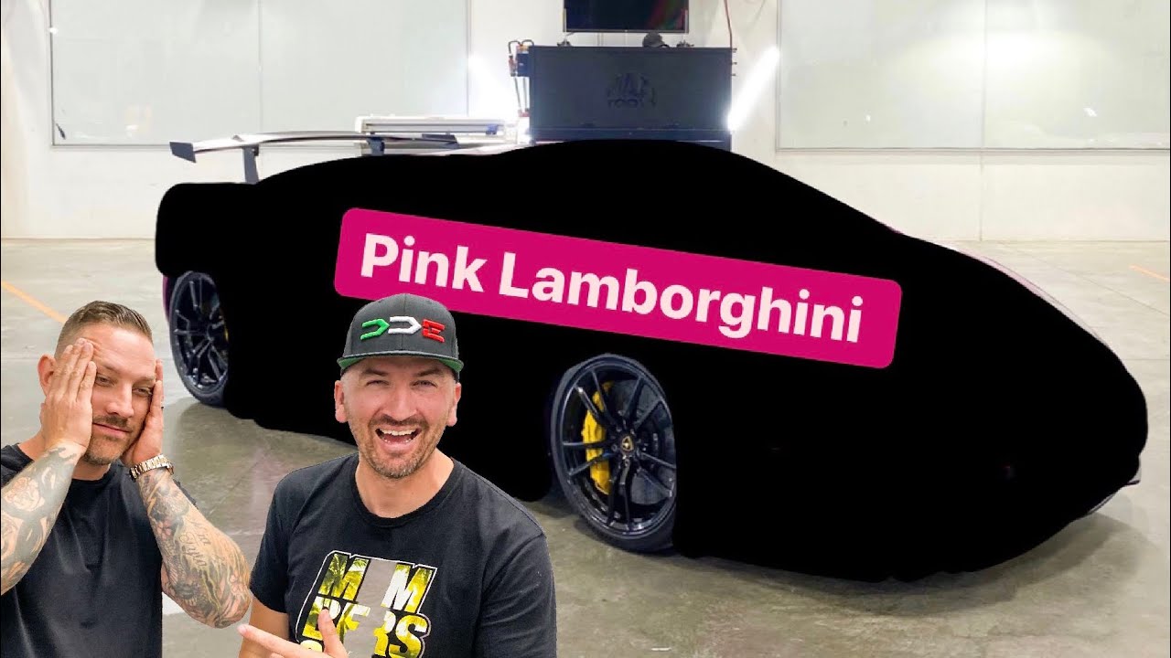 Pink Lamborghini Logo Pink Lamborghini Etsy.de