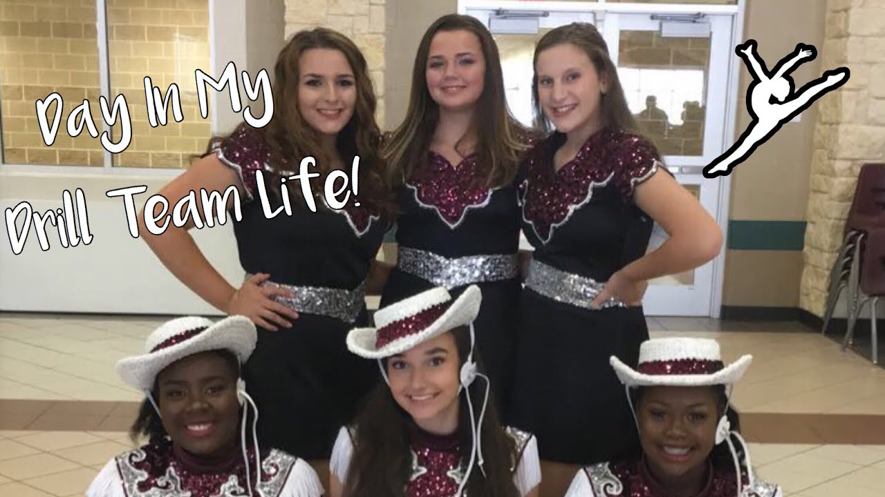 A Day In My Drill Team Life! *dance team* - YouTube