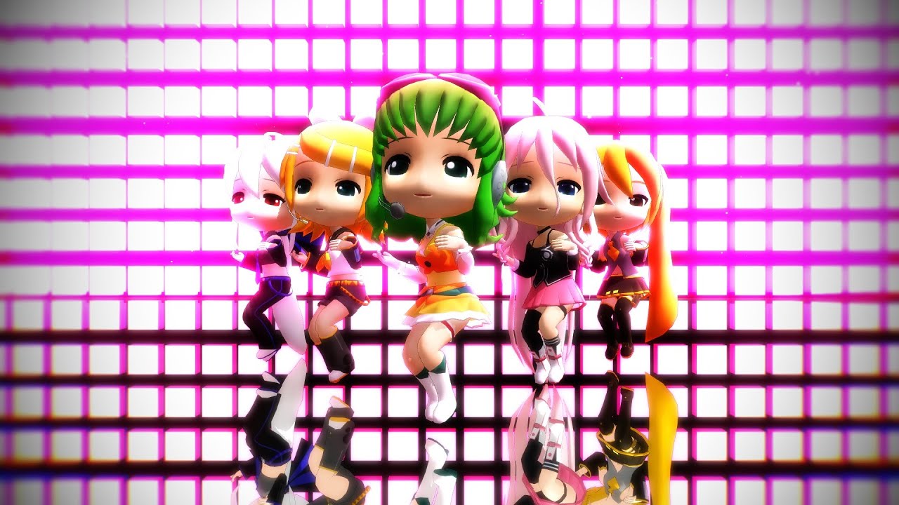 【MMD】LUVORATORRRRRY！ - Haku, Rin, Gumi, IA y Neru Rummy - D-Series ...