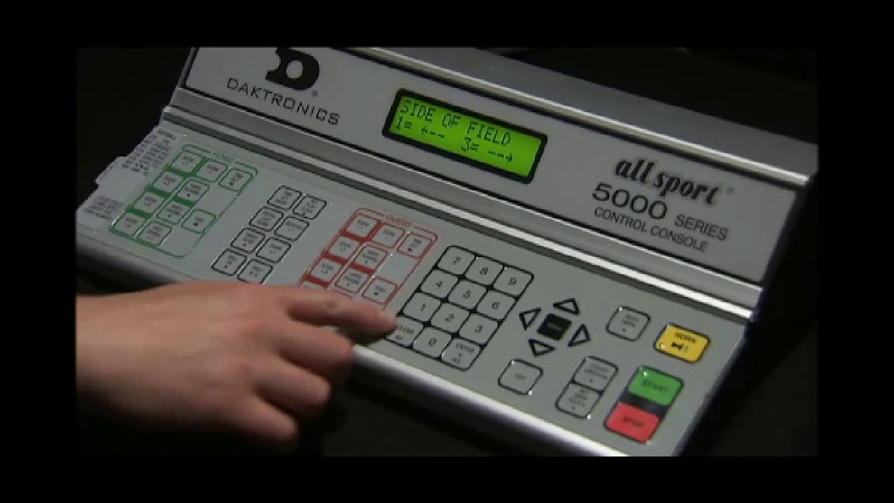 All Sport 5000: Football: In Game Operation - YouTube