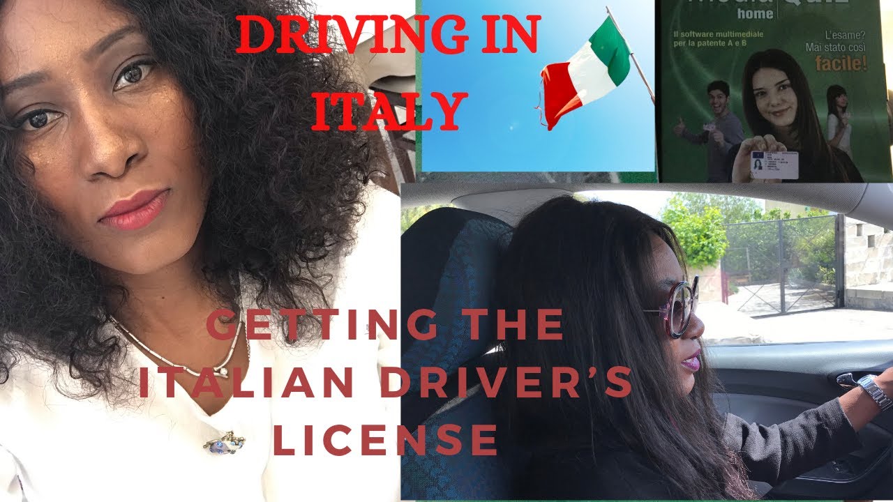 Driving in ITALY/ Getting the Italian drivers's license - YouTube