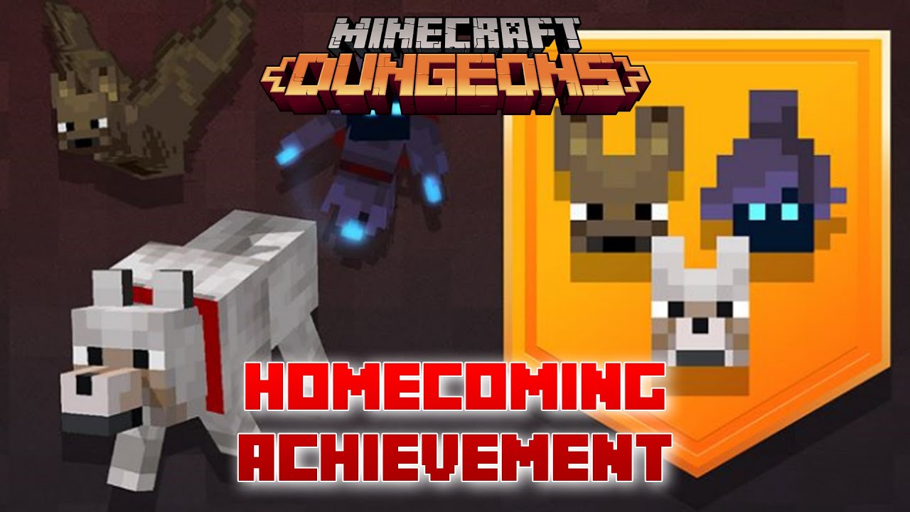 Homecoming Achievement, Minecraft Dungeons - YouTube