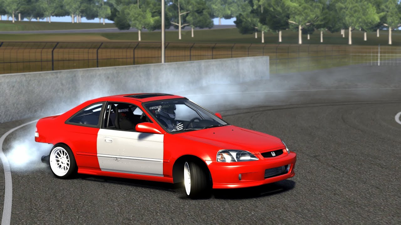 NEW RWD SR20 Honda Civic Si FIRST IMPRESSIONS! w/ Link! (AC Mods) - YouTube