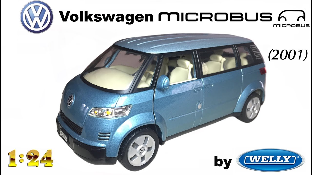 2001 VW Microbus Concept by Welly - YouTube