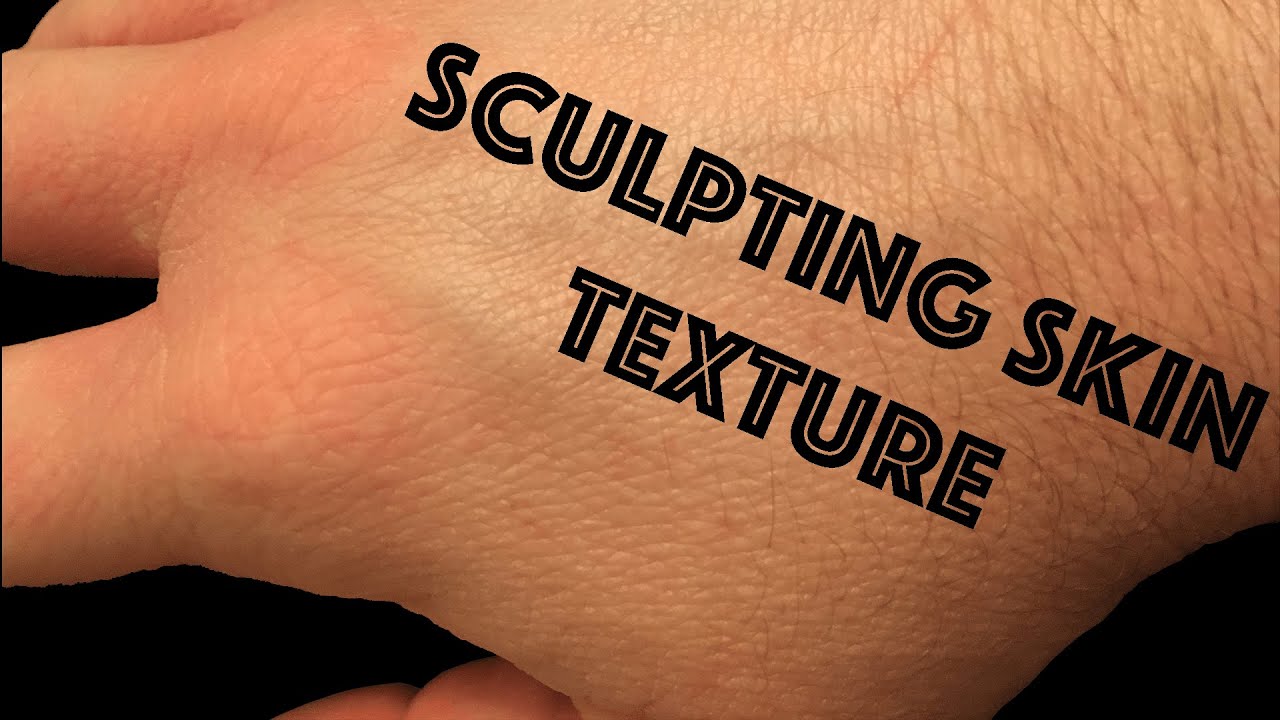 How To Sculpt Simple Skin Texture - YouTube
