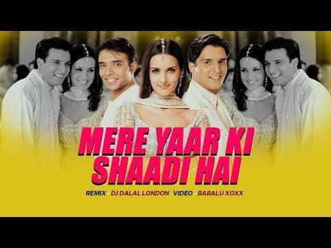 Mere Yaar Ki Shaadi Hai | Club Remix | DJ Dalal | 90s Wedding Songs | Udit Narayan | Sonu Nigum