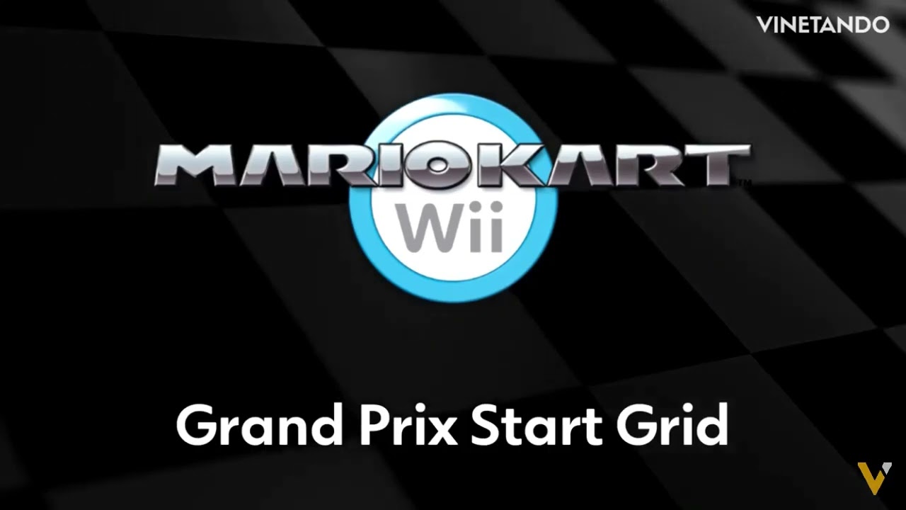 Mario Kart Wii Starting Grid theme - YouTube