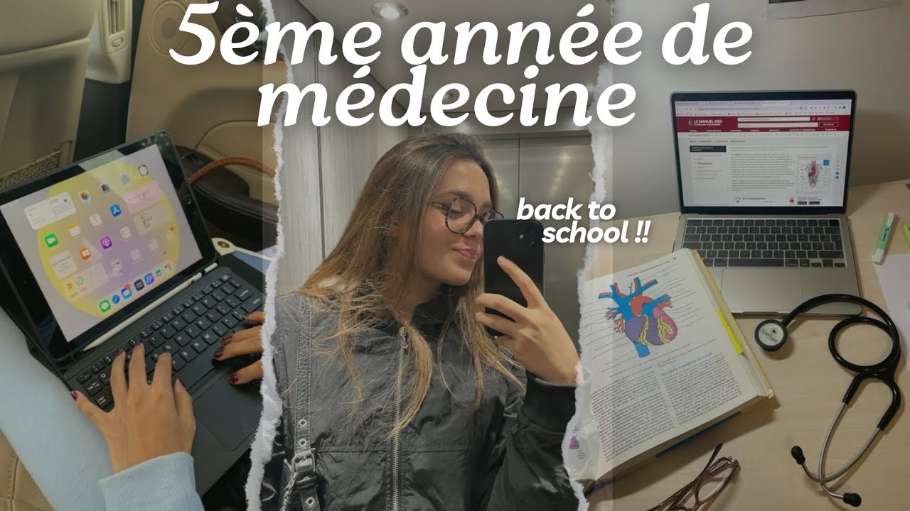 MA 5E ANNÉE DE MÉDECINE 🩻🩺 (organisation, goal, explication !) - YouTube