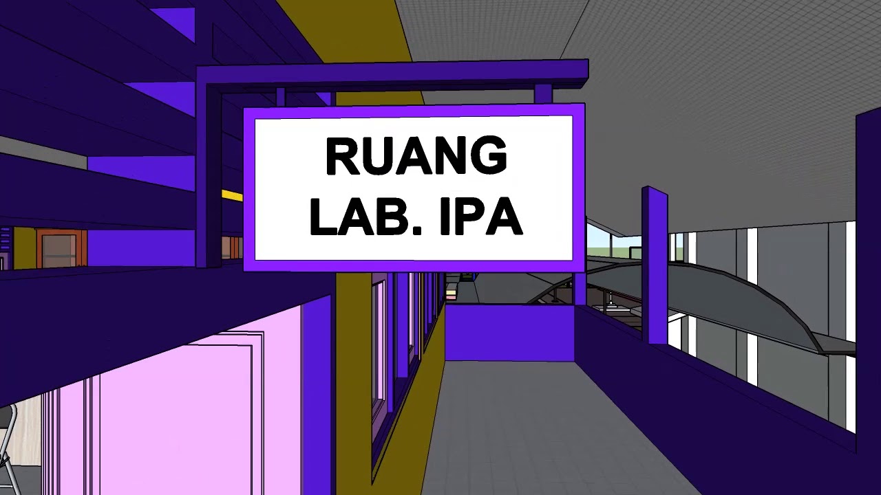Denah Digital Ruang Lab IPA SMK Muhammadiyah Bligo - YouTube