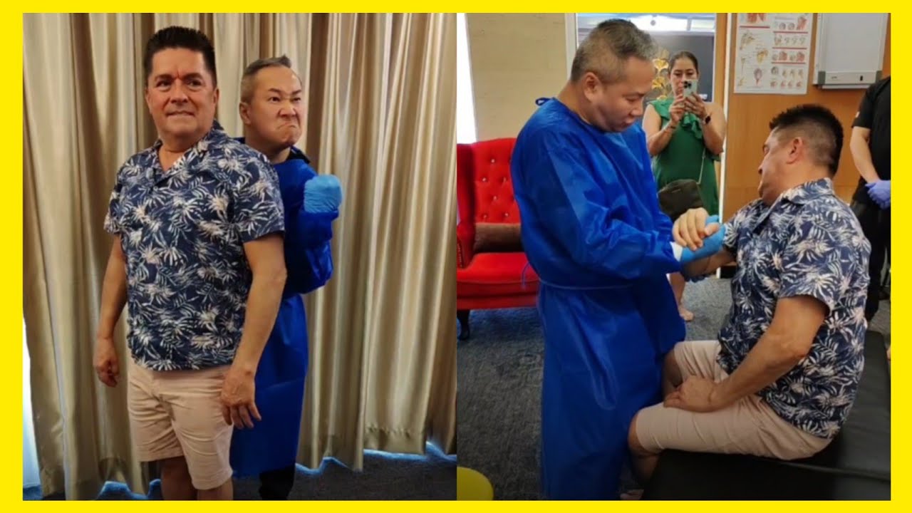Chris Leong Treatment Wrist Fracture, Tennis Elbow and Lower Back ...