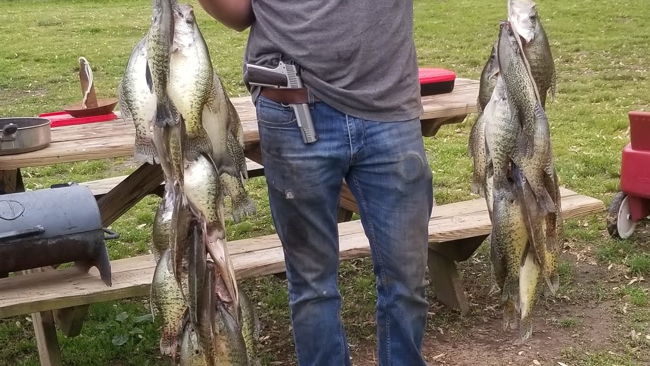 Filleting Crappie with Bubba Blade - YouTube