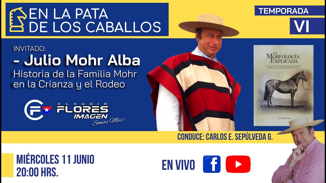 EN LA PATA DE LOS CABALLOS - Invitado Julio Mohr Alba - Historia ...