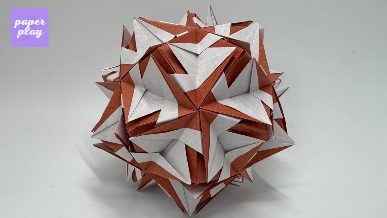 Modular Origami #151 – Origami Polyhedron | 모듈러 다면체 종이접기 - YouTube