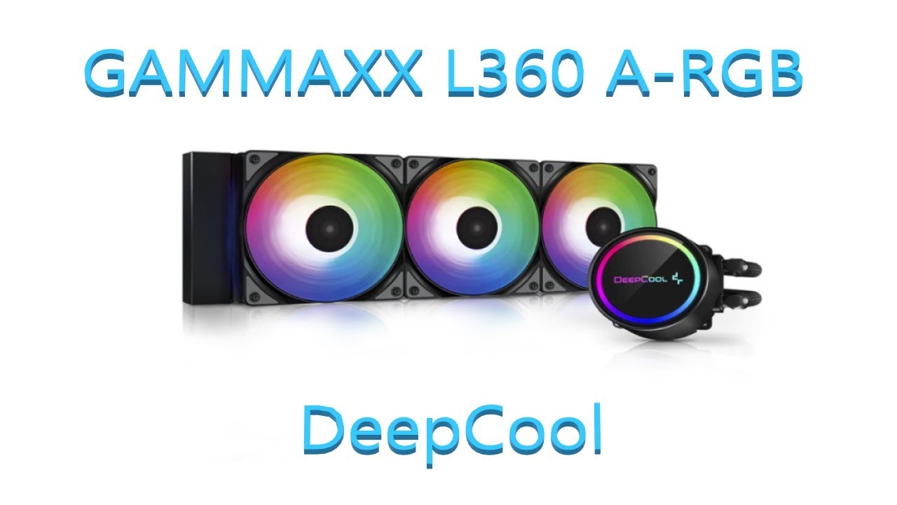 Water Cooler - DeepCool L360 A-RGB - YouTube