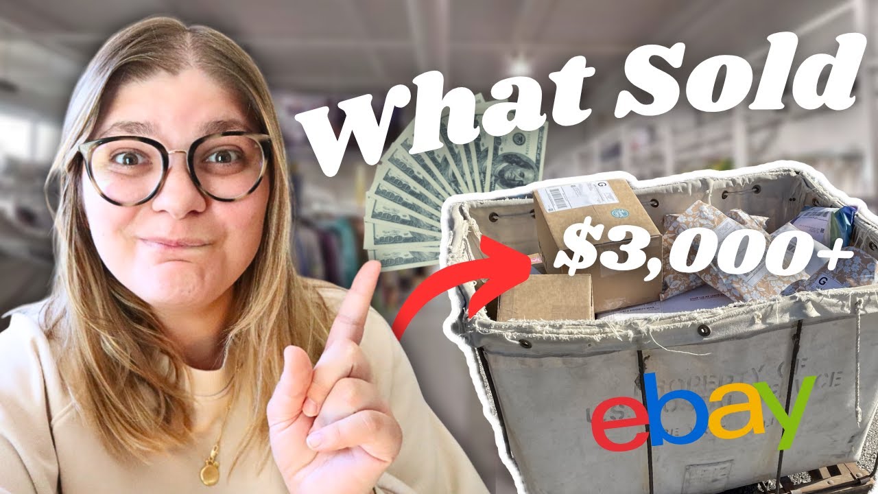 GREAT SALES OVER $50! What Sold on eBay & Poshmark - YouTube