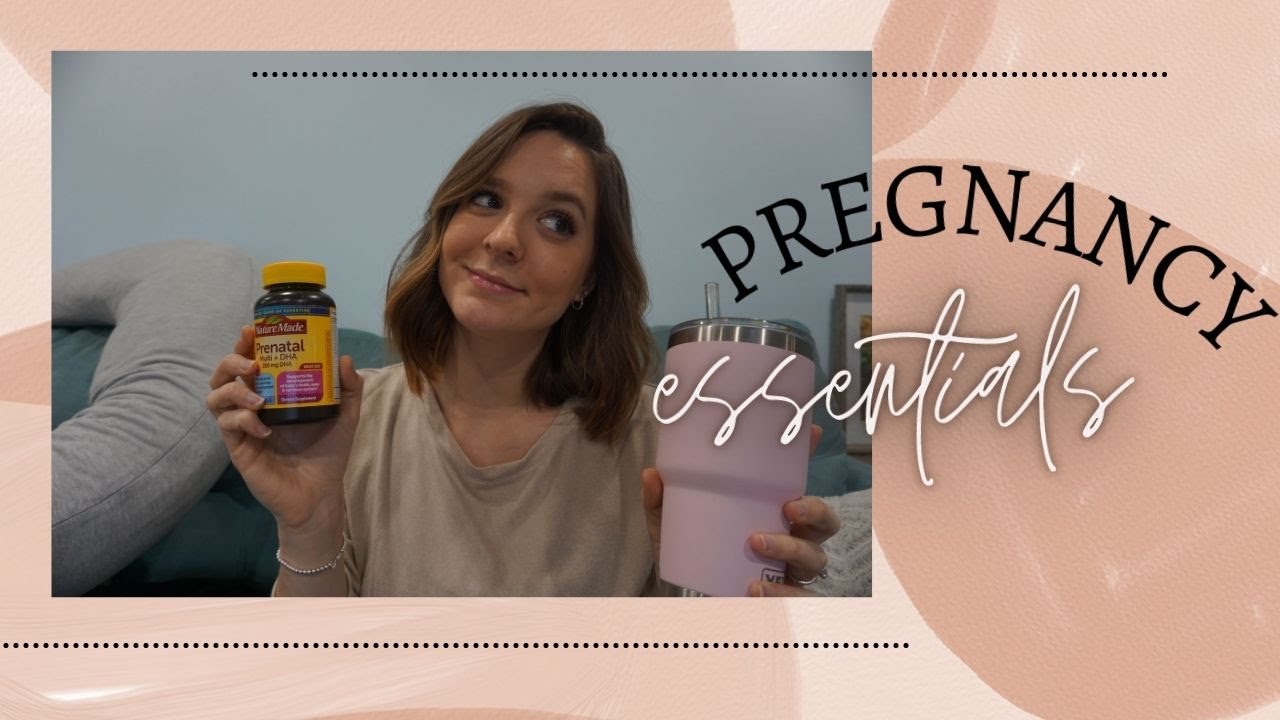 My Pregnancy Essentials First Time Mom Youtube