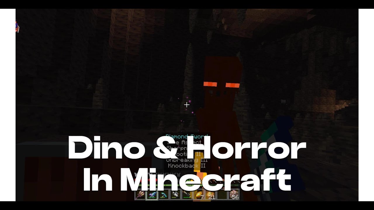 Minecraft Bedrock : Dino & Horror Part.2 - YouTube