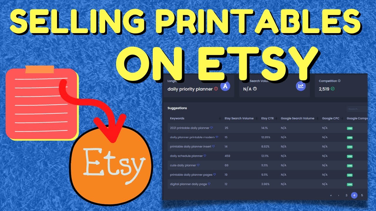 Selling Printables On Etsy Research And Design Tutorial YouTube Selling Printables On Etsy Research And Design Tutorial YouTube