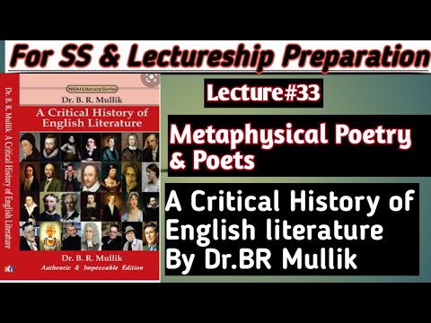 The poets of Metaphysical School || Metaphysical Poets || Metaphysical ...