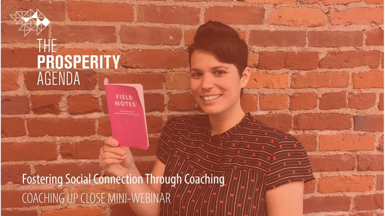 Fostering Social Connection Through Coaching - YouTube