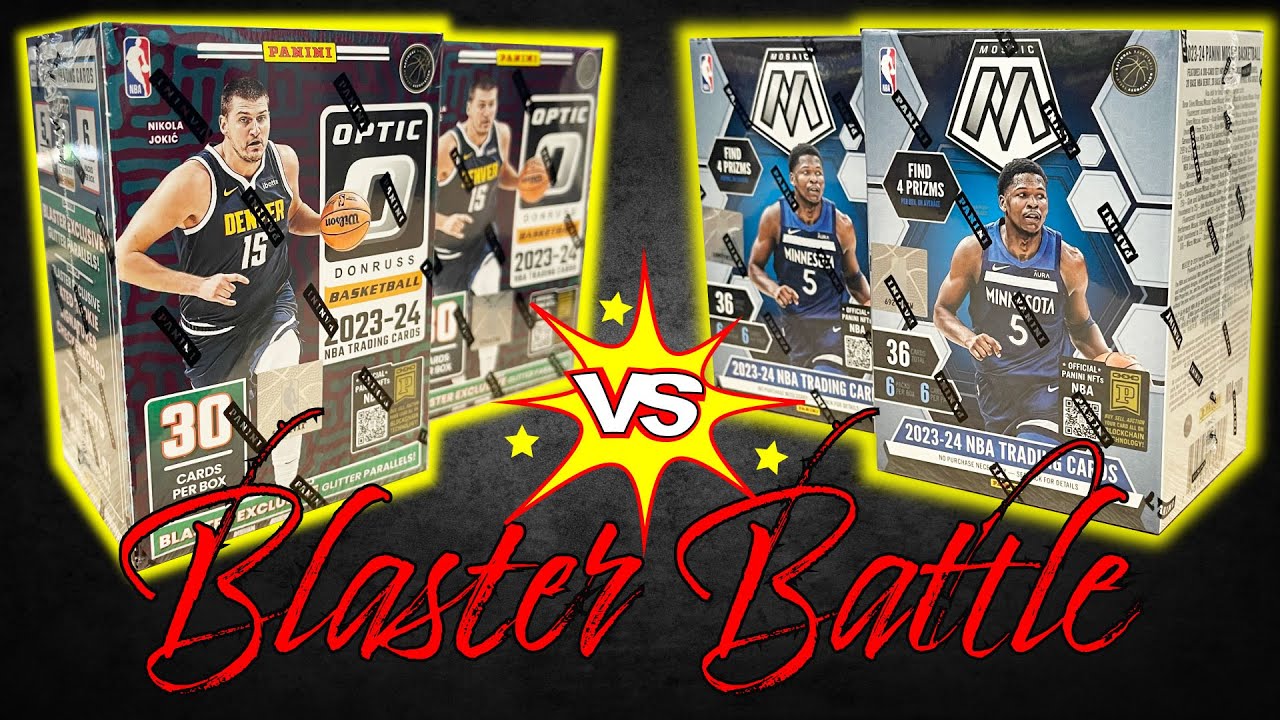 CRAZY BLASTER BATTLE / 2 CASE HITS 🔥🏀 23-24 OPTIC NBA BASKETBALL vs. 23 ...