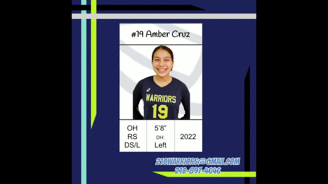 AMBER CRUZ 2022 OH/RS/DS - YouTube