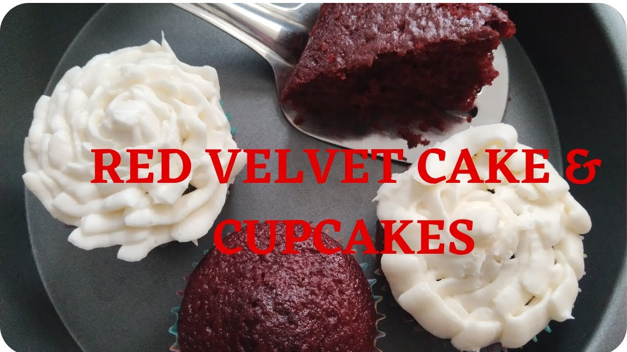 RED VELVET CAKE | Cup Cakes | CAKE MIX | Radiant Rupa - YouTube