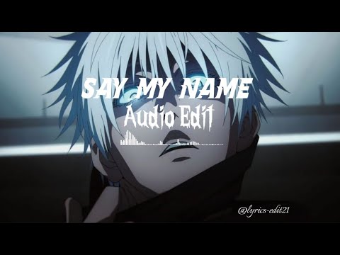 Say My Name (TikTok Version/Slowed) – David Guetta, Bebe Rexha & J Balvin | Lyrics |  🎧✨