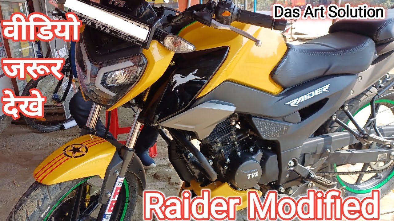 Raider Modified 125 || Raider Modified Bike || Raider Modified Sticker ...