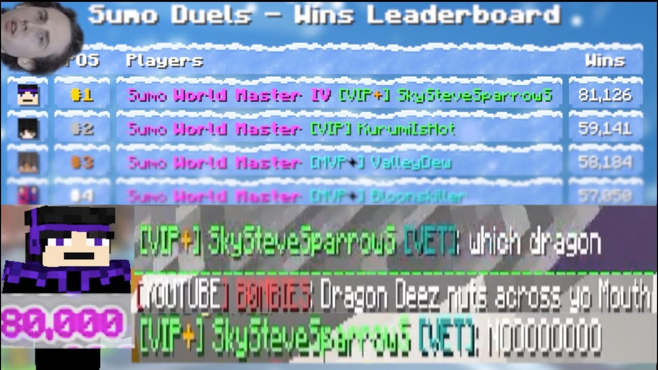 80k Sumo duels wins - YouTube