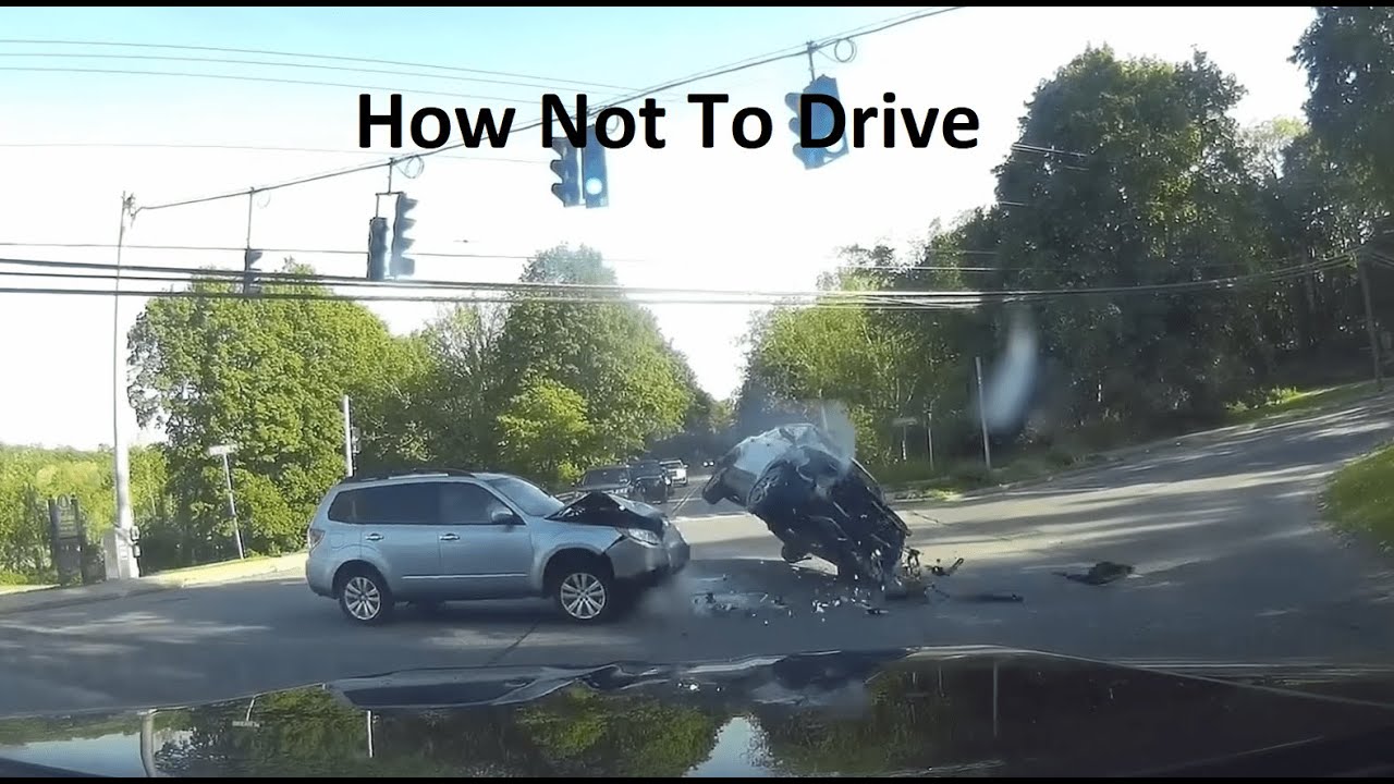 Car crashes & Close calls Compilation #1 - How Not To Drive - YouTube