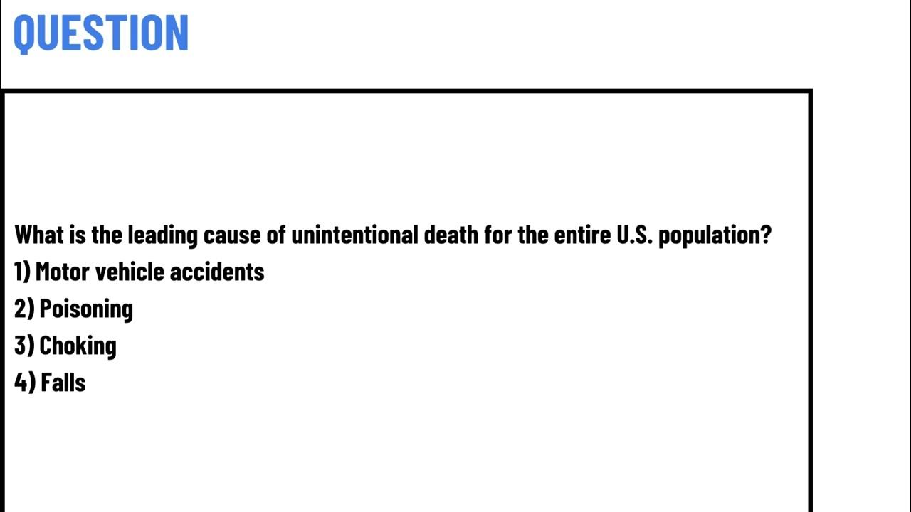 What Is The Leading Cause Of Unintentional Death For The Entire U S what-is-the-leading-cause-of-unintentional-death-for-the-entire-u-s
