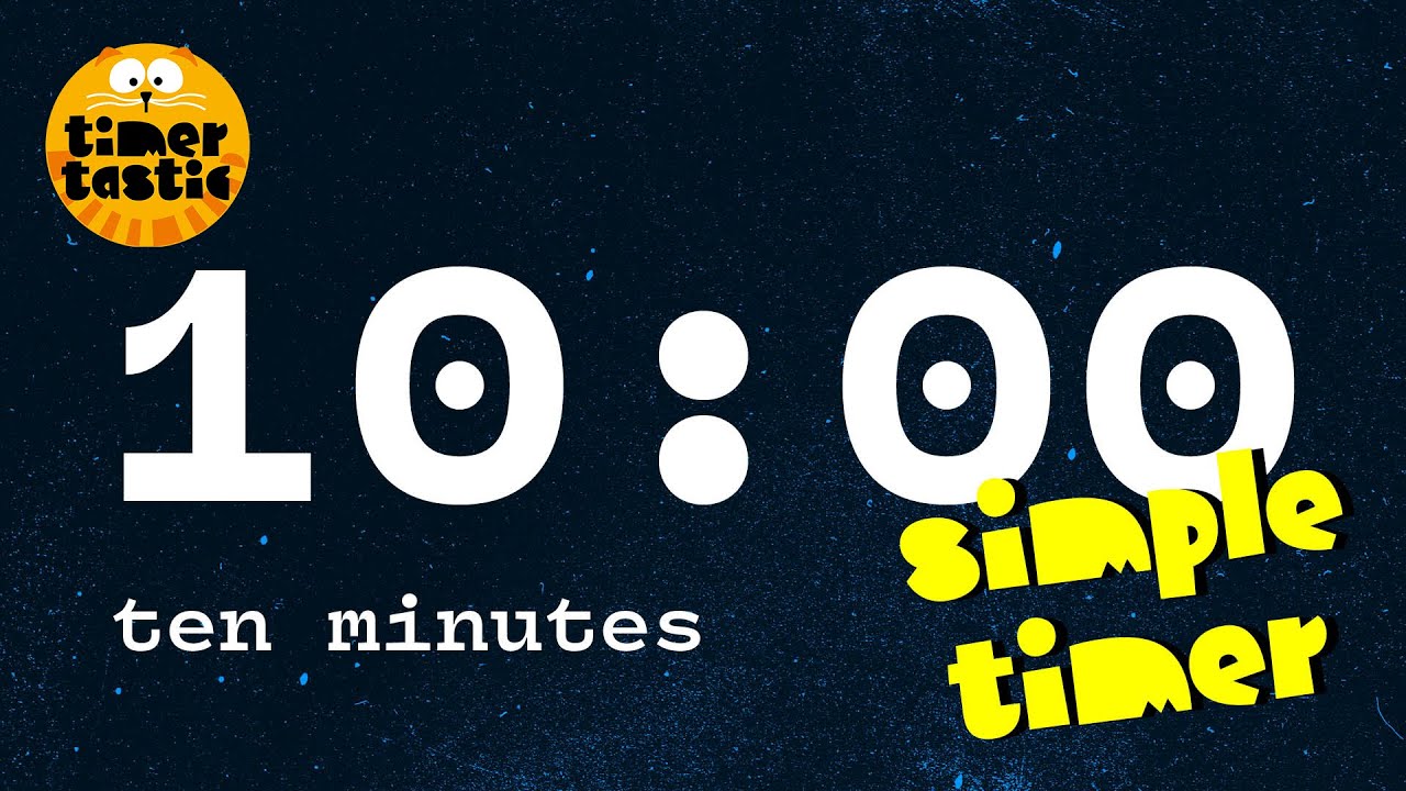 10 Minute Countdown Timer [Calm Music & Alarm] - YouTube