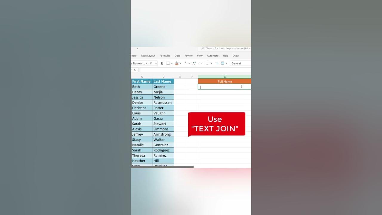 Excel Trick Instead Using Concatenate U Can Use Textjoin Function