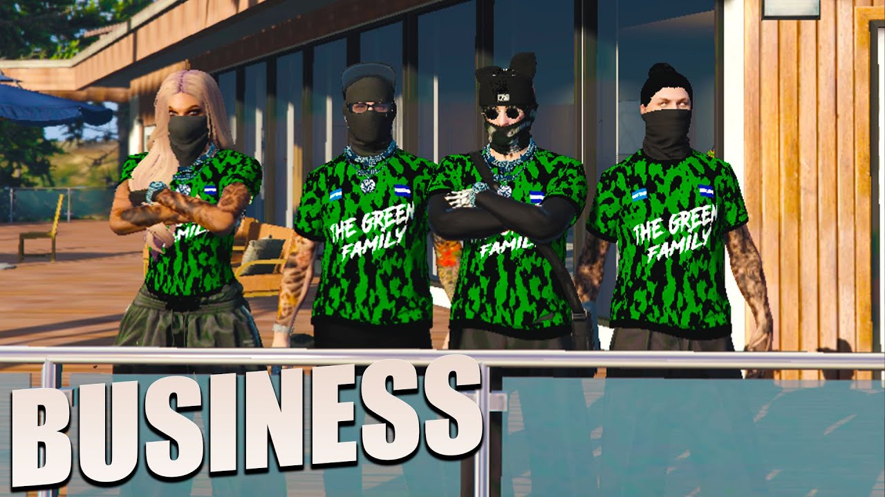 THE GREEN FAMILY IN BACK | Montunos Rp - YouTube